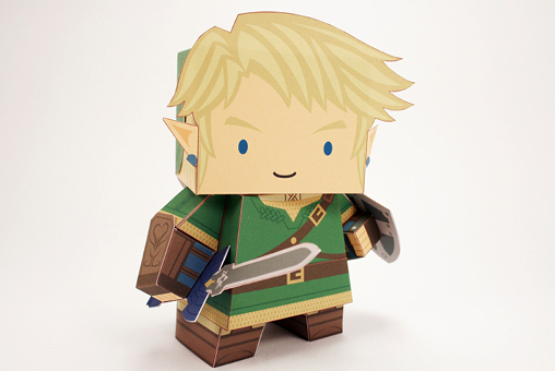 Link Paper Toy | Paperized Crafts