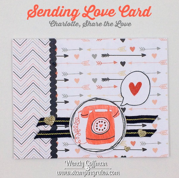 Stamping Rules!: Sending Love Card