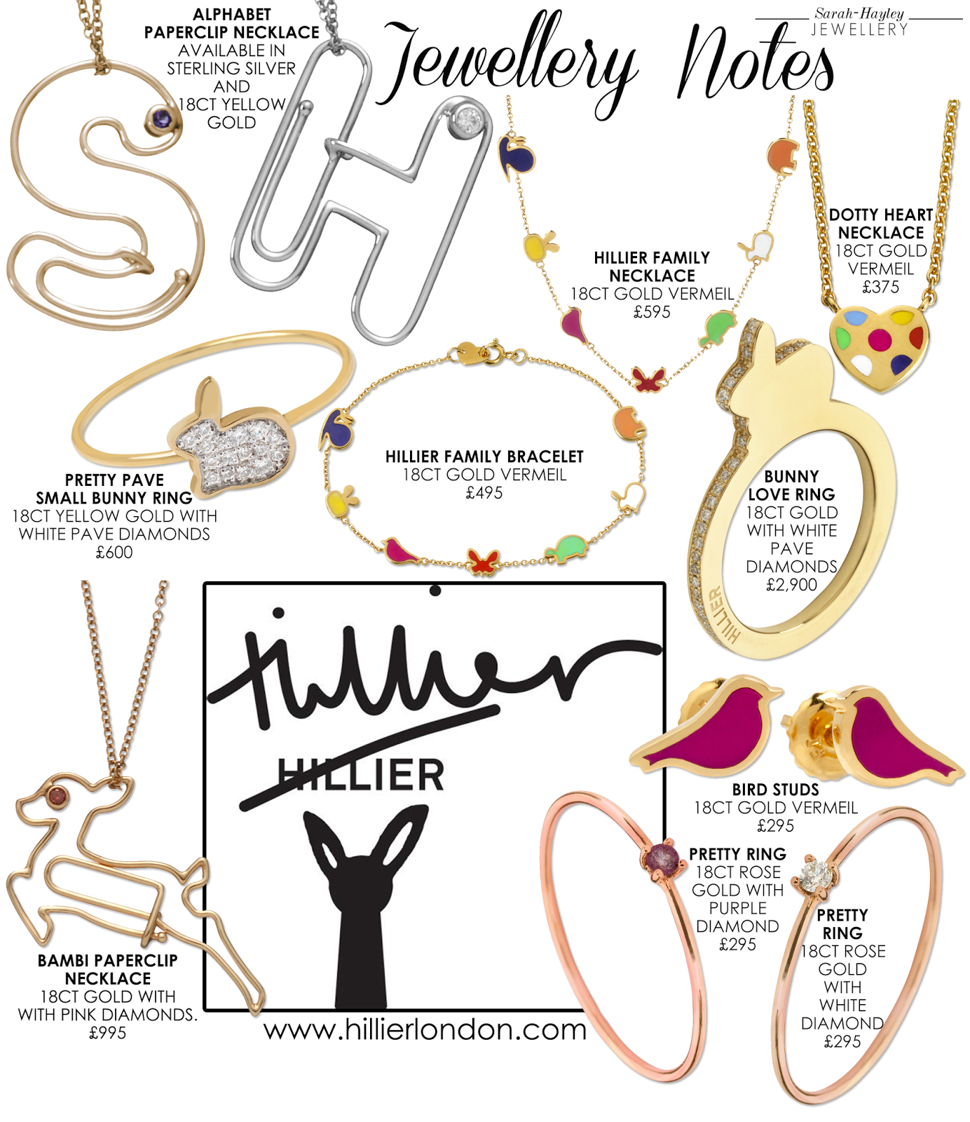 March Jewellery Notes - Hillier London - by Sarah-Hayley Owen