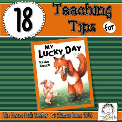 My Lucky Day by Keiko Kasza - Teaching Ideas | The Picture Book Teacher ...