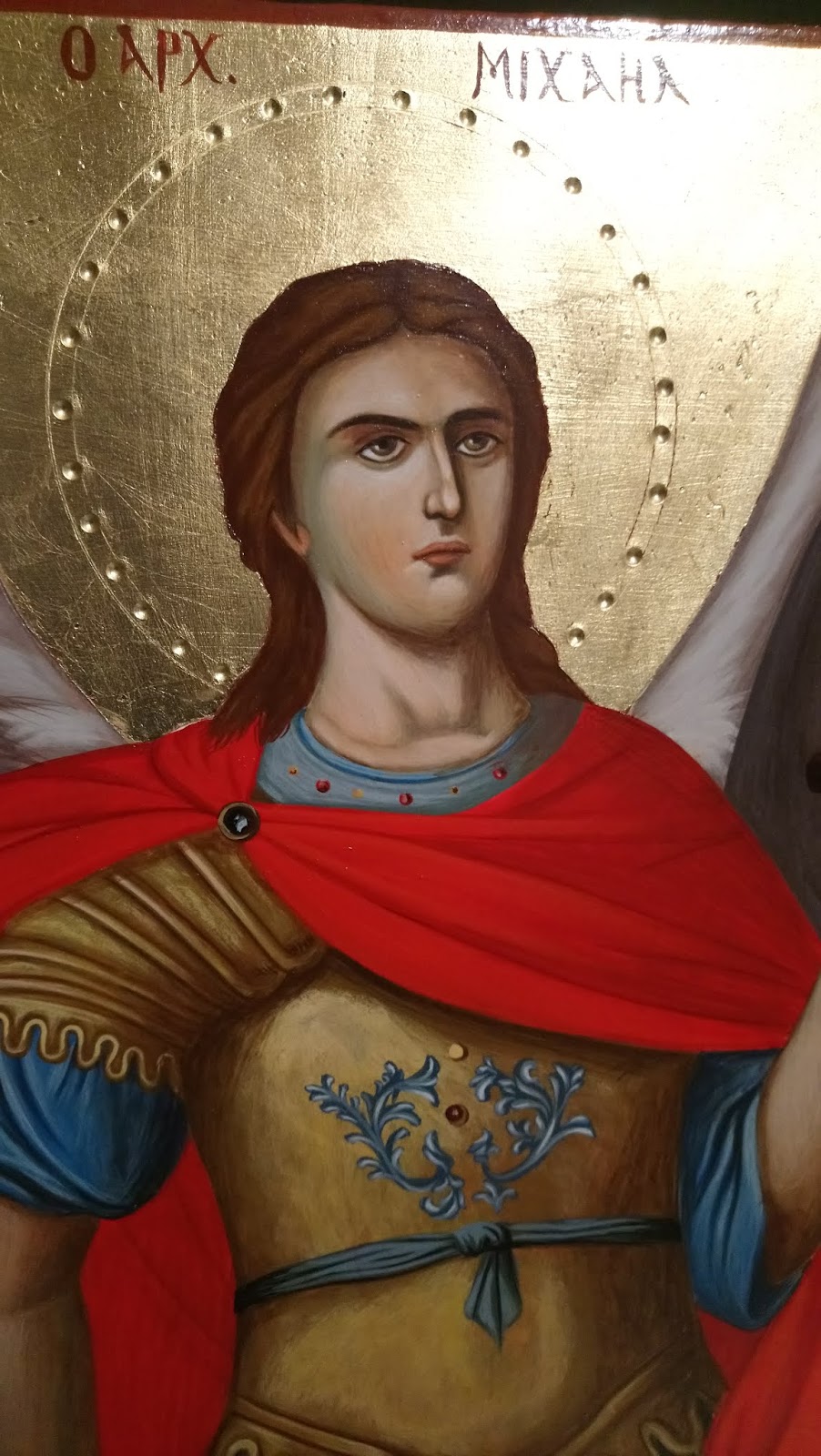 ΒΥΖΑΝΤΙΝΕΣ ΑΓΙΟΓΡΑΦΙΕΣ ΔΙΑ ΧΕΙΡΟΣ ΤΑΞΙΑΡΧΗ ΓΙΑΝΝΙΚΟΥ: Αρχων Μιχαήλ