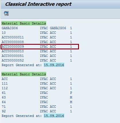 Classical Interactive report using HIDE technique in SAP ABAP - Learn SAP Program