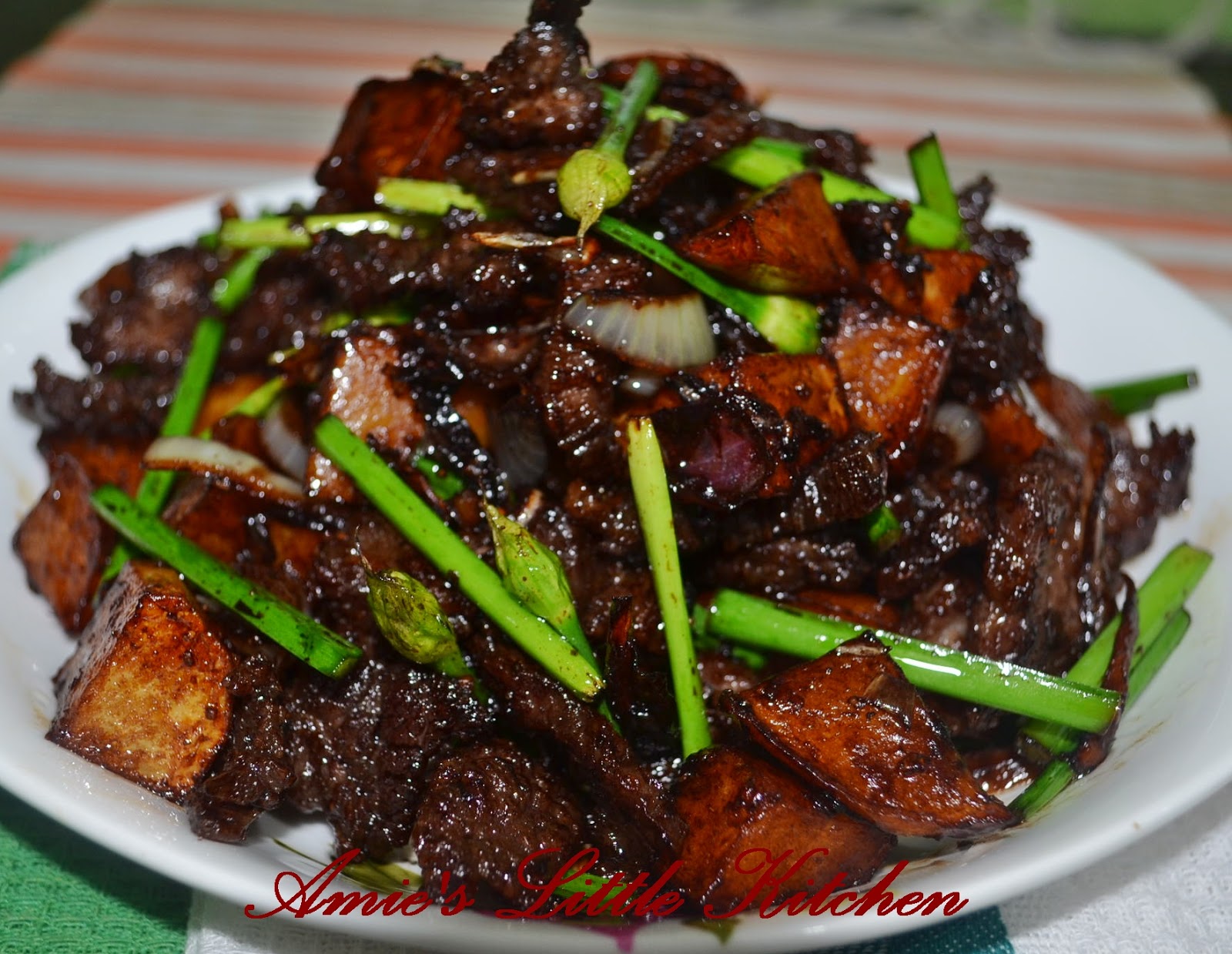 Daging Goreng Kicap - Amie's Little Kitchen