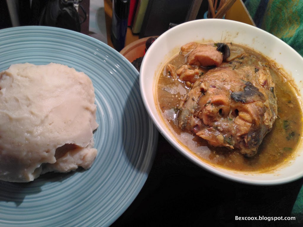 BexCoox: African: Ofe Nsala (White Soup)