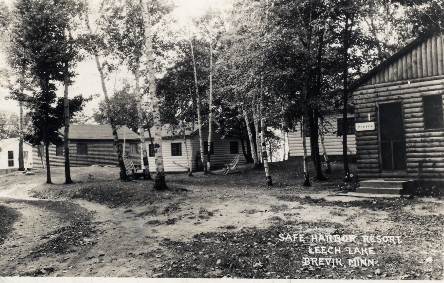 Old Leech Lake Resorts: Safe Harbor Resort