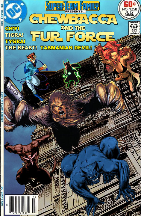 Super-Team Family: The Lost Issues!: Chewbacca and the Fur Force