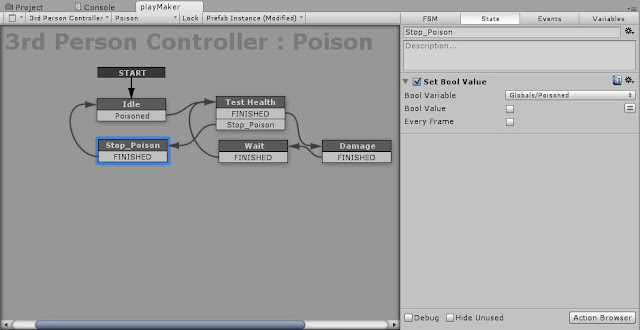 Dean's Demonstrations: Unity - Playmaker - Poison Damage
