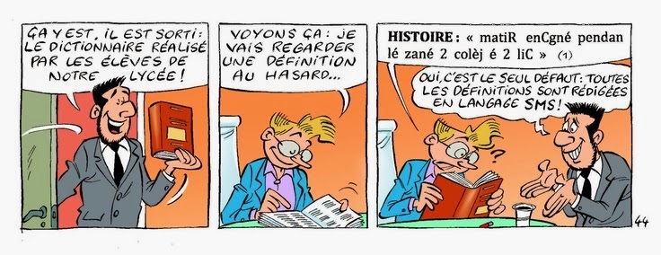Pourquoi pas en français ?: Vous connaissez le langage texto des ados ...