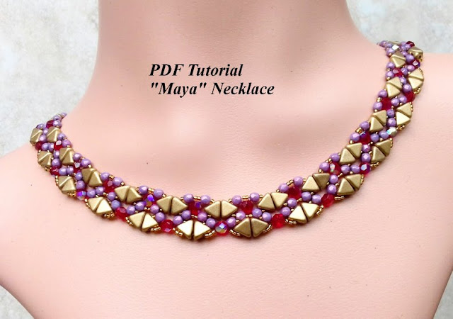 Innovative Beadwork Jewelry Tutorials by AdivaJewels | Imaginative Use ...