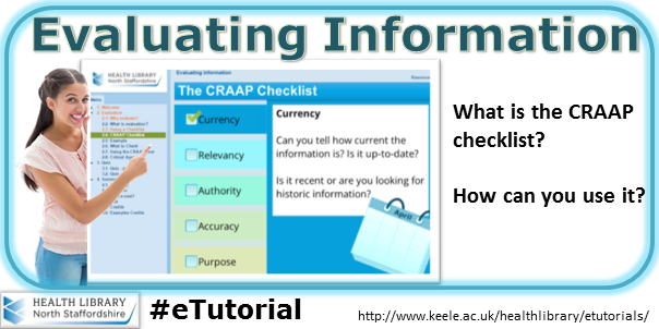What is the CRAAP checklist?