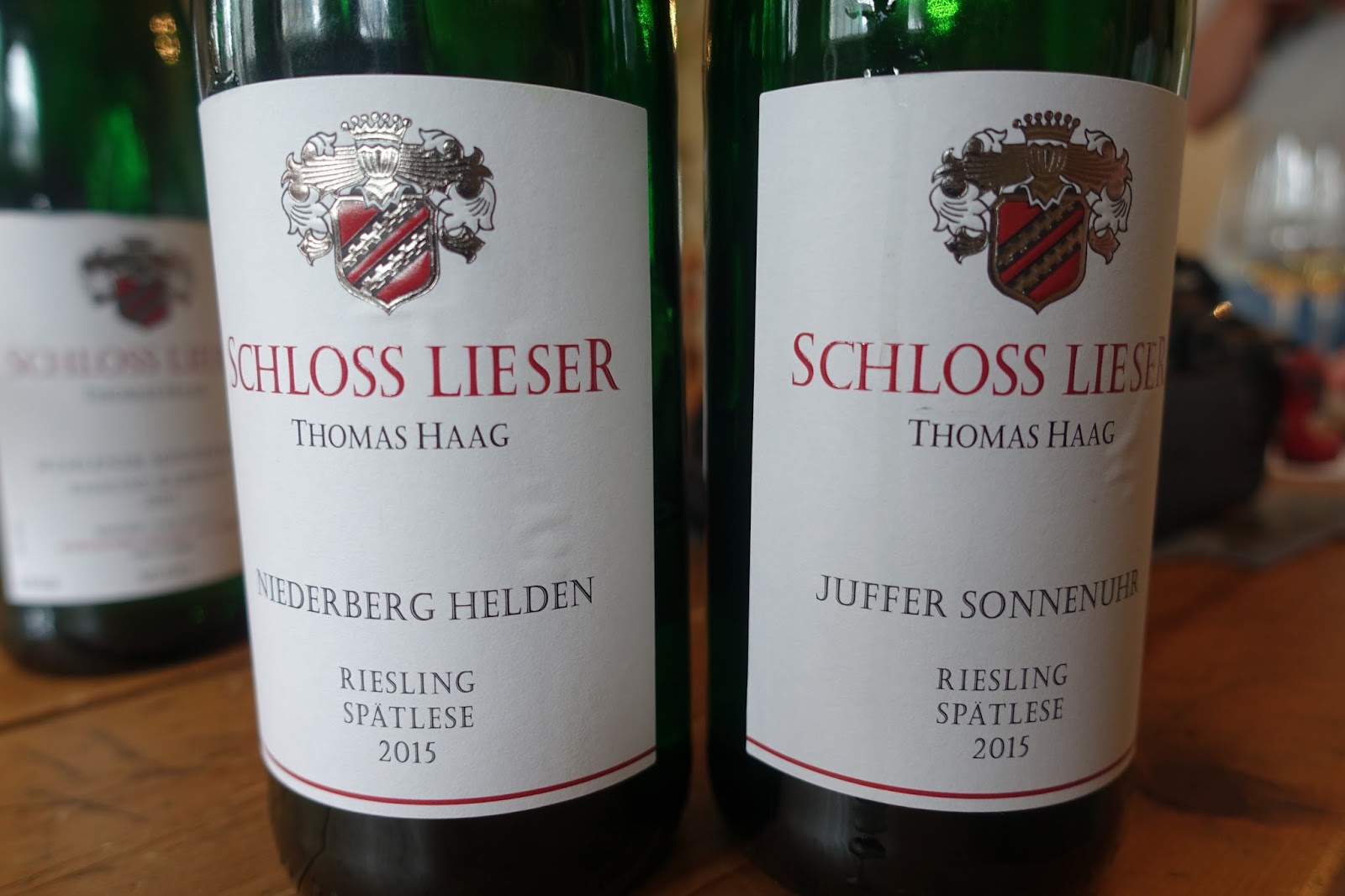 schiller-wine: Tasting at Weingut Schloss Lieser in Lieser with Owner ...