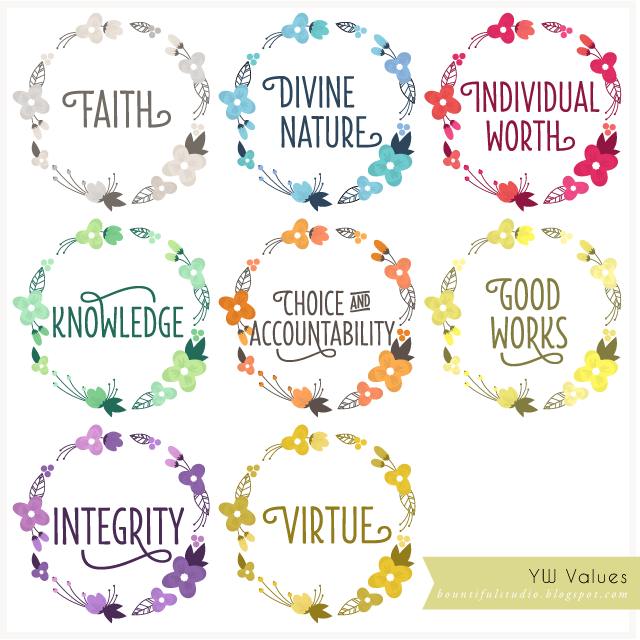 Bountiful Designs: Young Women Values