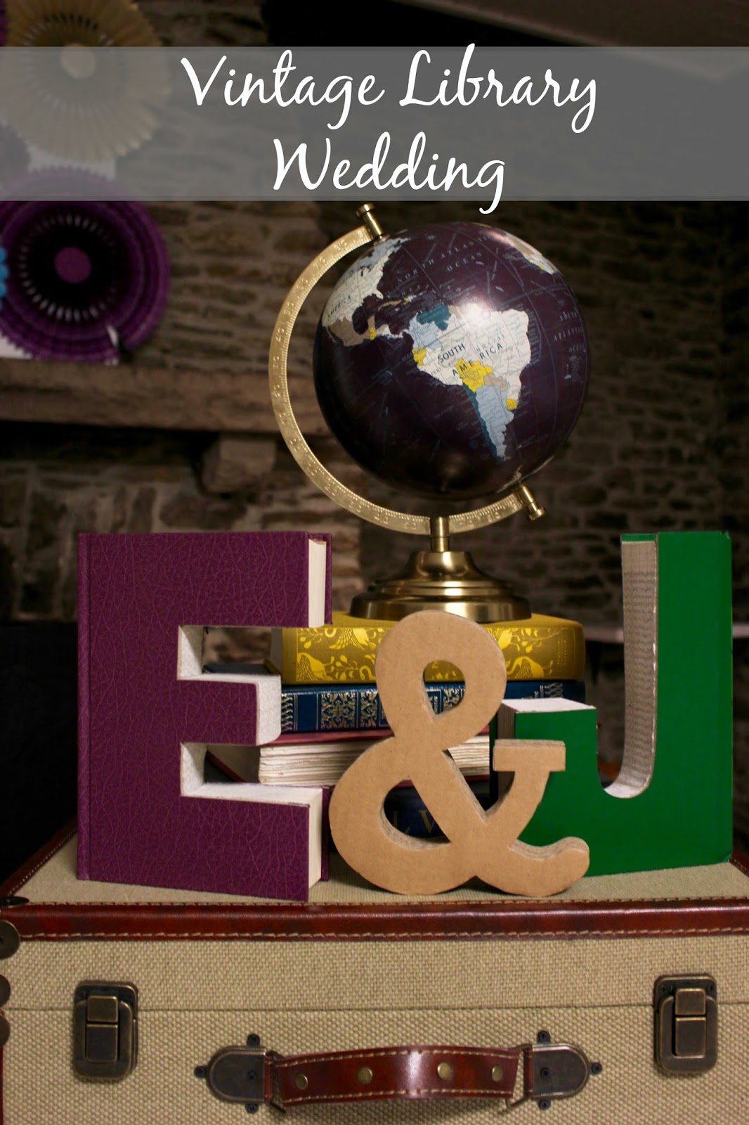 D.I.Y. Louisville: Vintage Library Wedding Reception