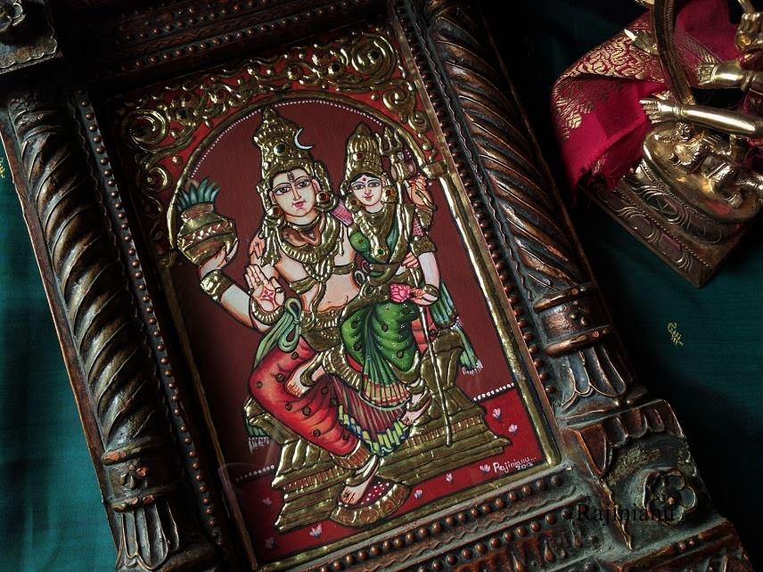 DravidianArt: Shivan Parvathi
