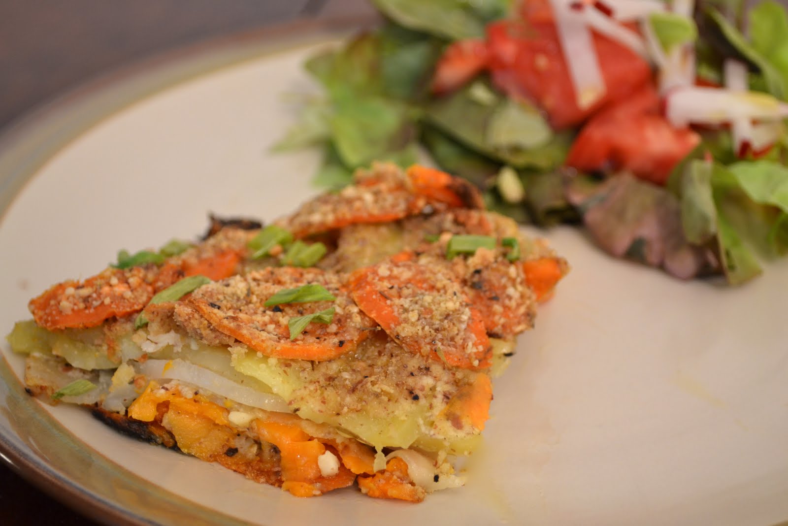 Veggies For Real: Root Vegetable Torte