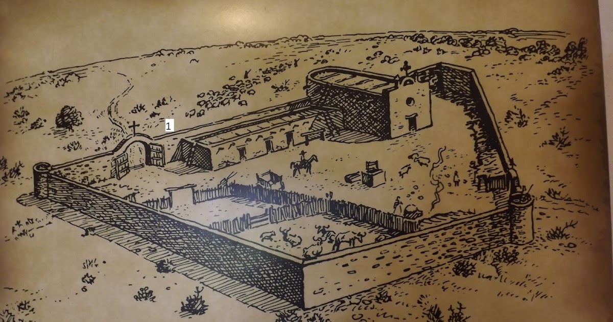 Old Spanish Missions of Texas: Rancho de las Cabras