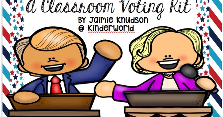 KINDERWORLD: Let's VOTE! Election Day 2016