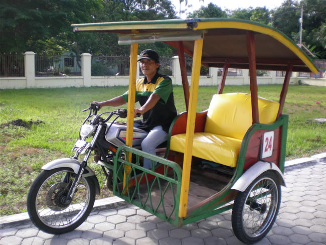 Becak Dulu, Becak Sekarang | Gudang Ilmu