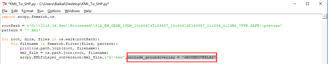 Young: 基于Python将KML转化为SHP文件 Error 000401（解决办法）