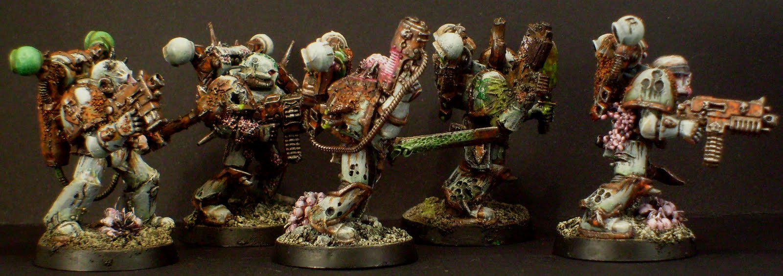 Super Massive Beast: Death Guard - Nurgle Marines - Unit 1