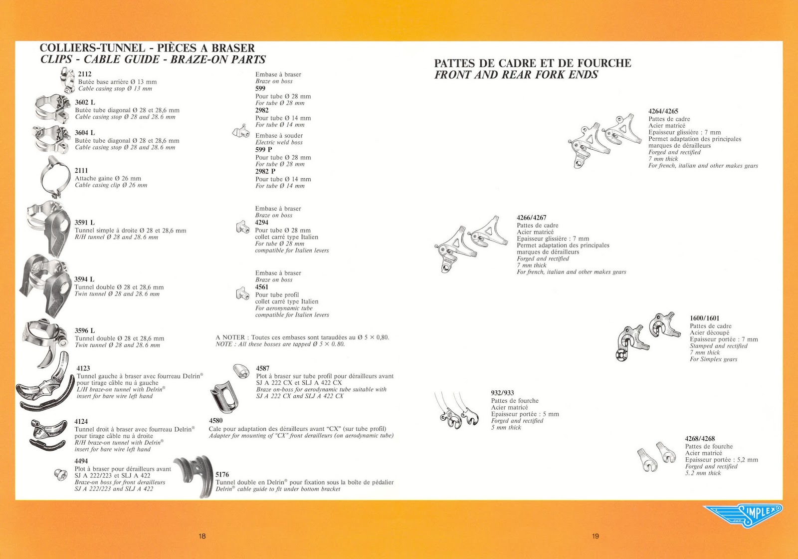 CATALOGUES SIMPLEX: SIMPLEX 1984