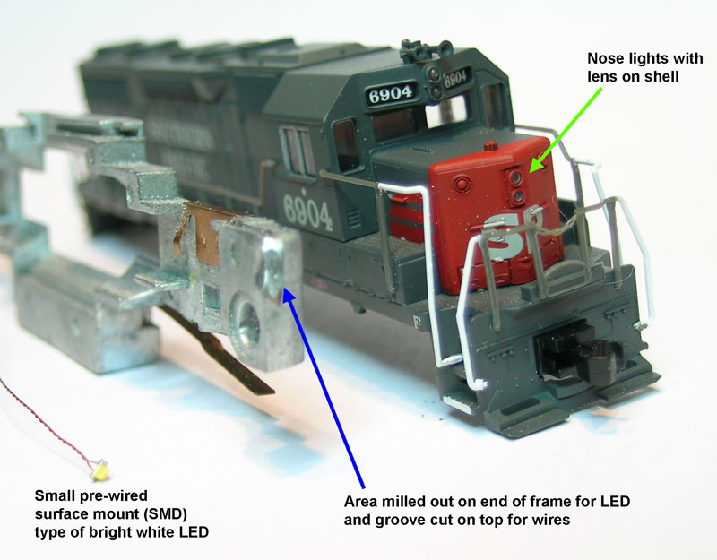 N Scale DCC Decoder Installs: TCS Z2 in an Atlas SD35