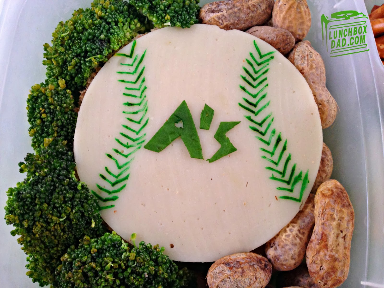 Lunchbox Dad: Oakland Athletics Baseball Lunch