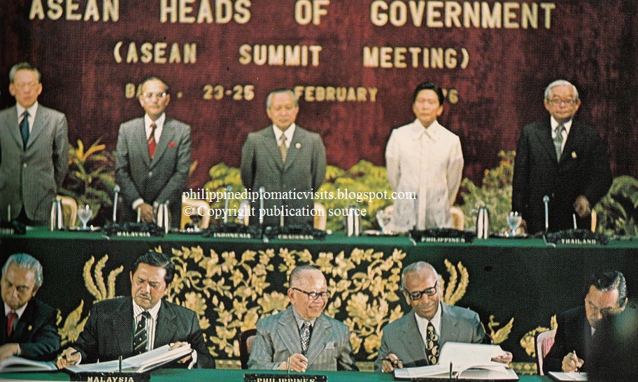Philippine Diplomatic Visits: ASEAN Summit Indonesia 1976