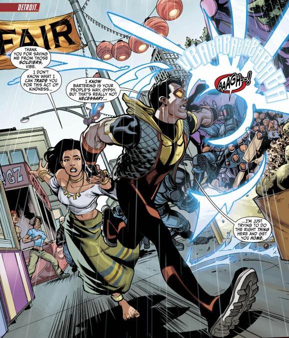 Supergirl Comic Box Commentary: Review: Vibe #5