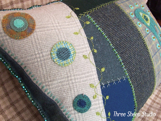 Three Sheep Studio: A Simple Way To Cut Wool Pennies...