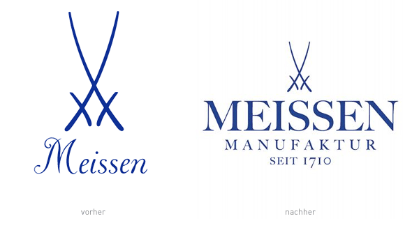 History of All Logos: All Meissen Logos