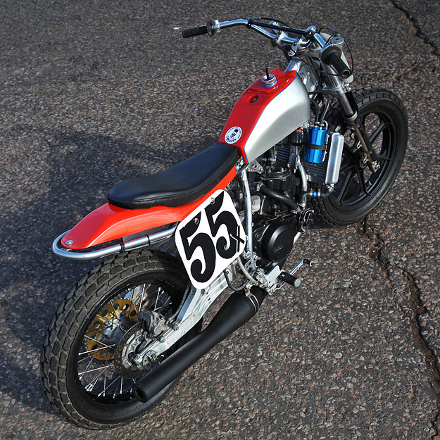 Honda flat track racer - way2speed