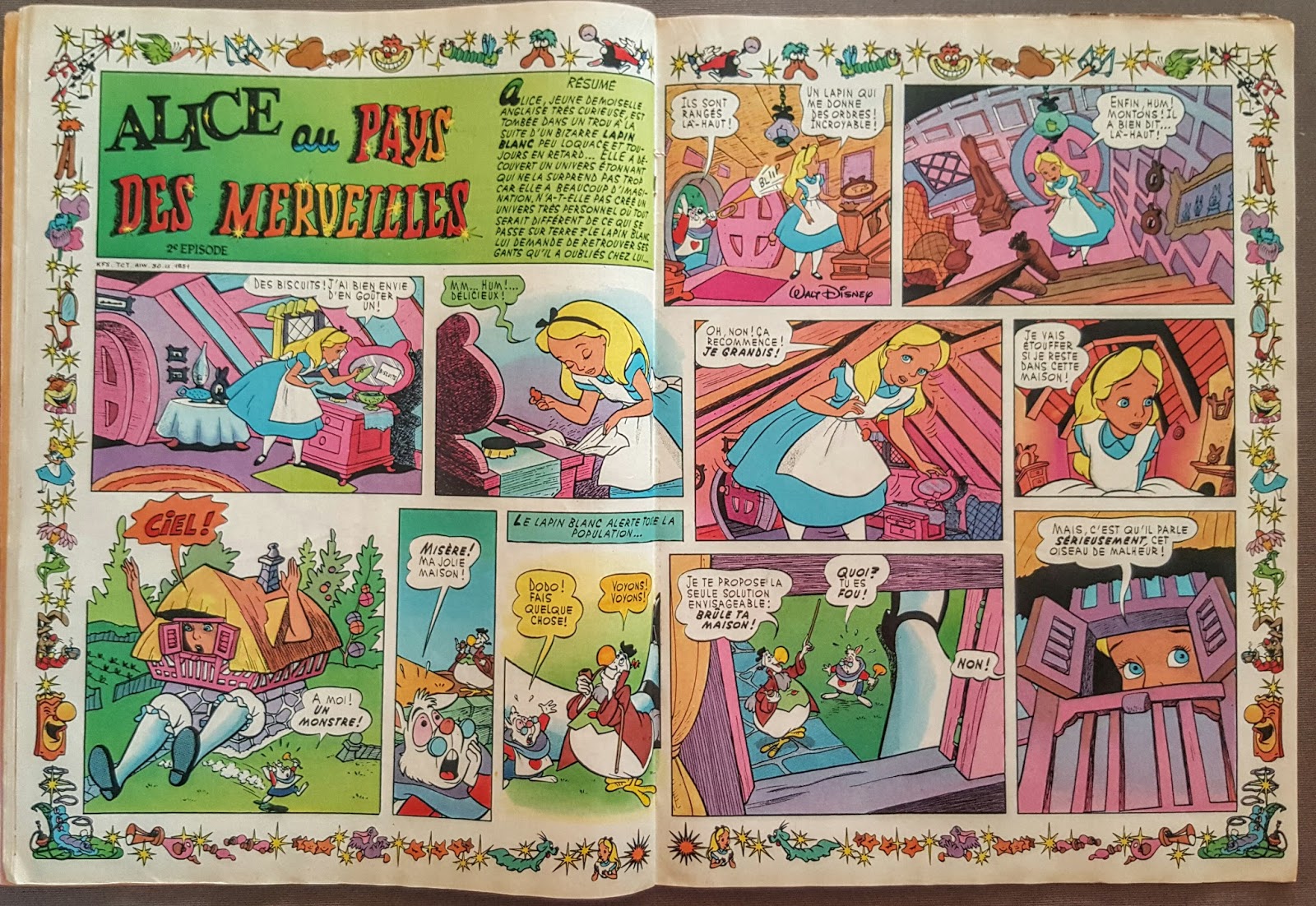 Fans de Alice in Wonderland: Le Journal de Mickey, n°1552