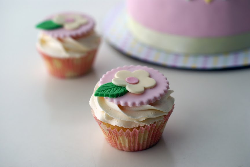 Two Cakes - Modern Buttercream Cake + Good Earth Fairy Cake - Coco Cake ...