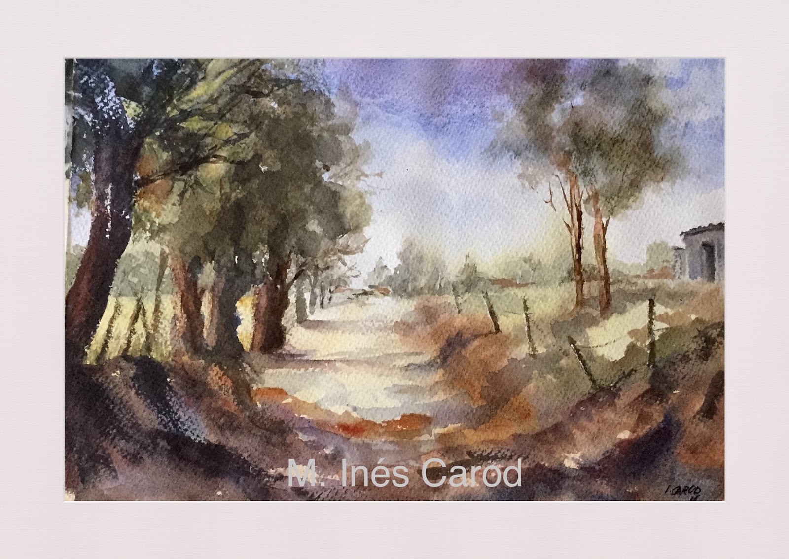 Pintora M. Inés Carod: ACUARELAS M. INÉS CAROD