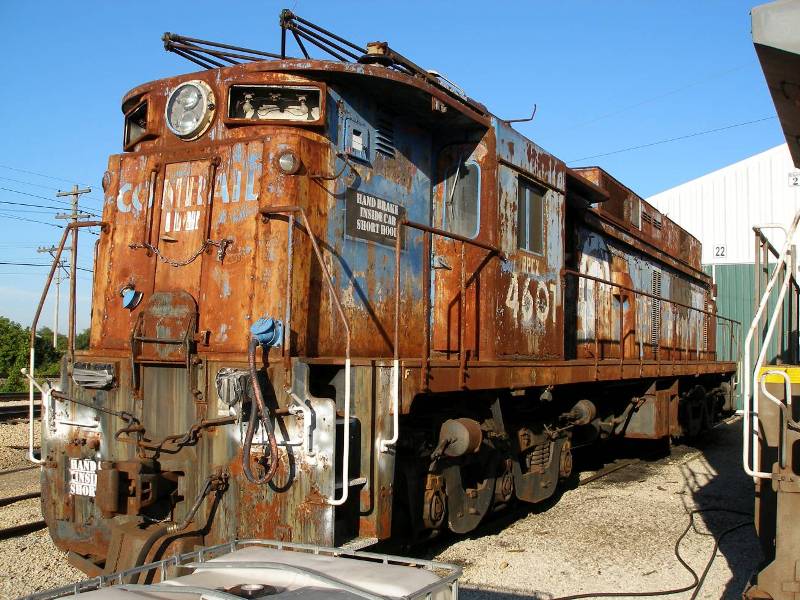 Preserved Traction: Ex-Virginian electric arrives in Illinois