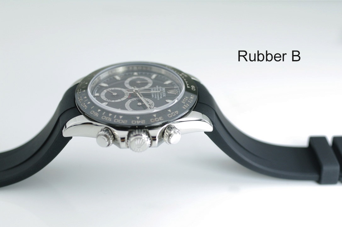 Rubber B versus Everest Comparison Review - Two Rubber Straps for Rolex ...