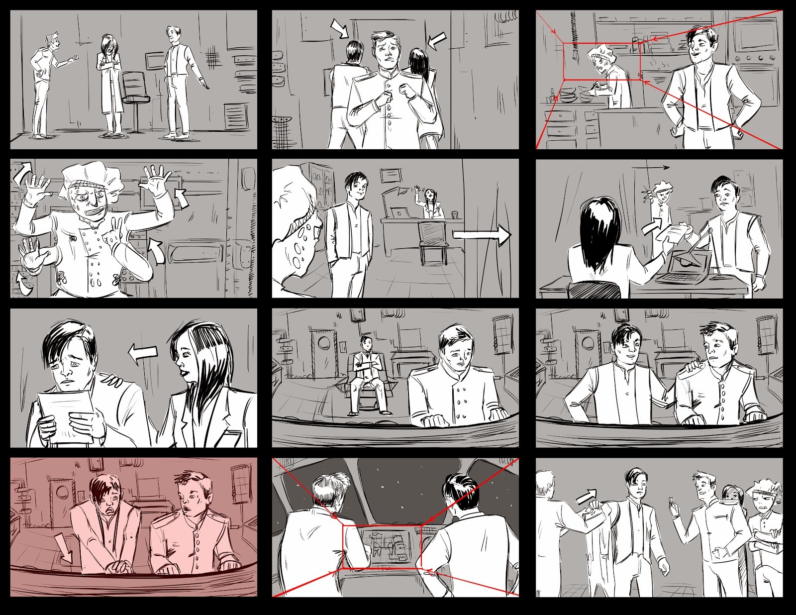Andrew Han's Portfolio: Live Action Storyboards