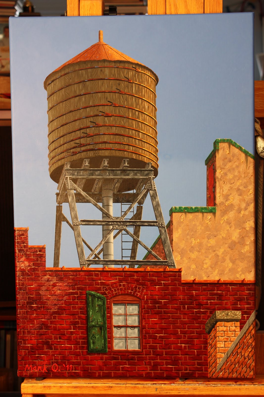 MARK OBERNDORF FINE ART: Chelsea Water Tower - NYC, NY