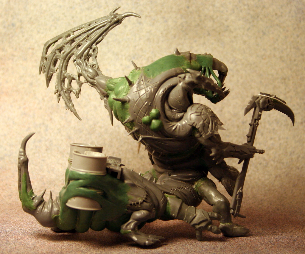 Warhammer In Progress: Great Unclean One / Ku'Gath -Skaven Hell Pit ...