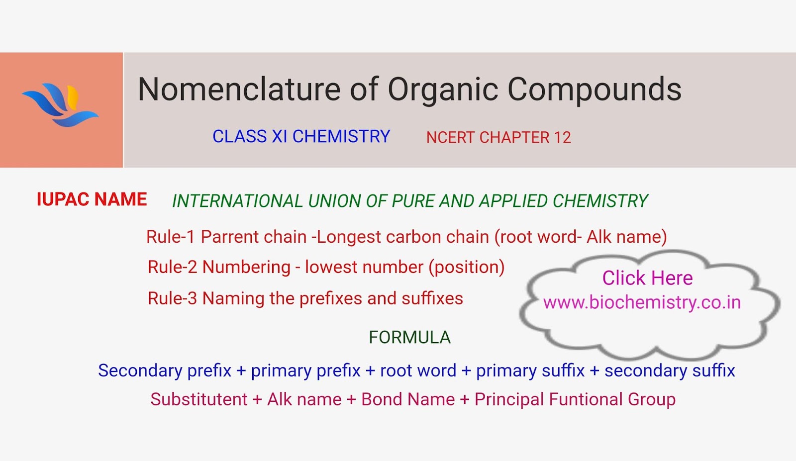 IUPAC PART 2