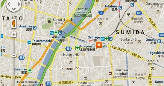 Detail Sumida Aquarium Tokyo Location Map | Tokyo City Airport Metro ...