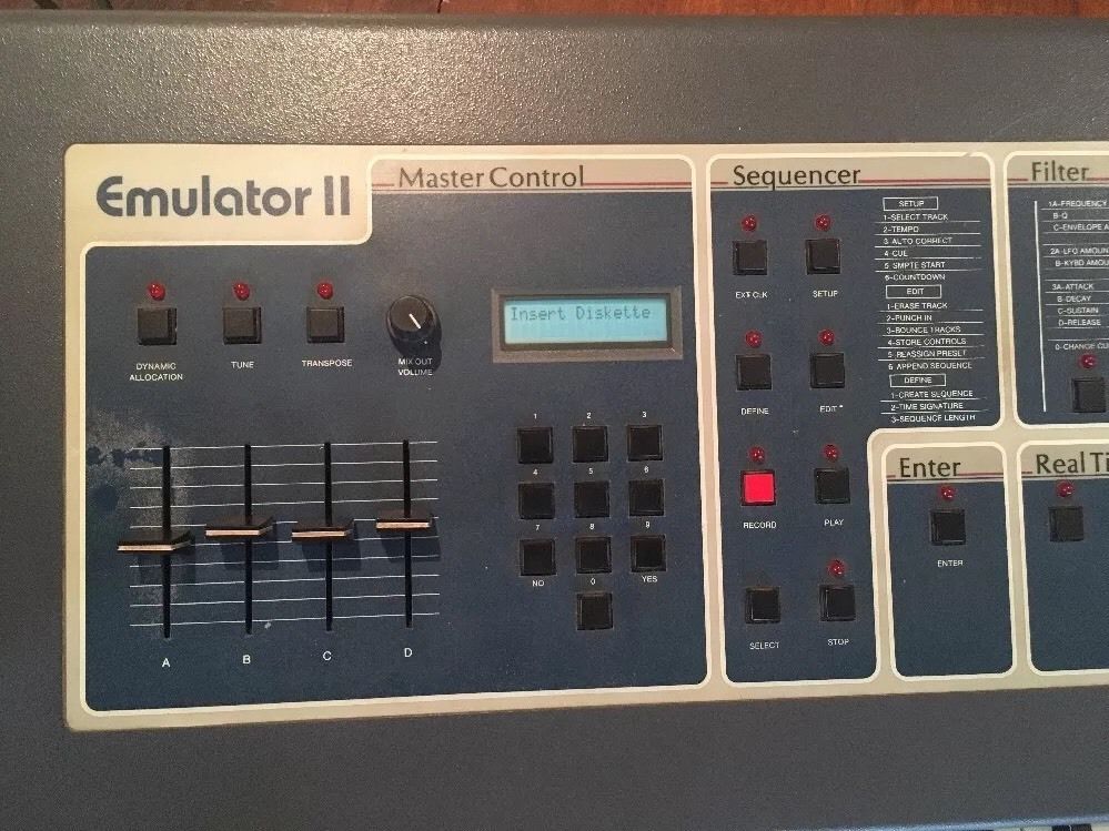 MATRIXSYNTH: Emu Emulator II Synthesizer / Sampler with HXC