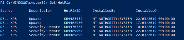 Information Technology: PowerShell: Visualizzare gli hotfix installati ...