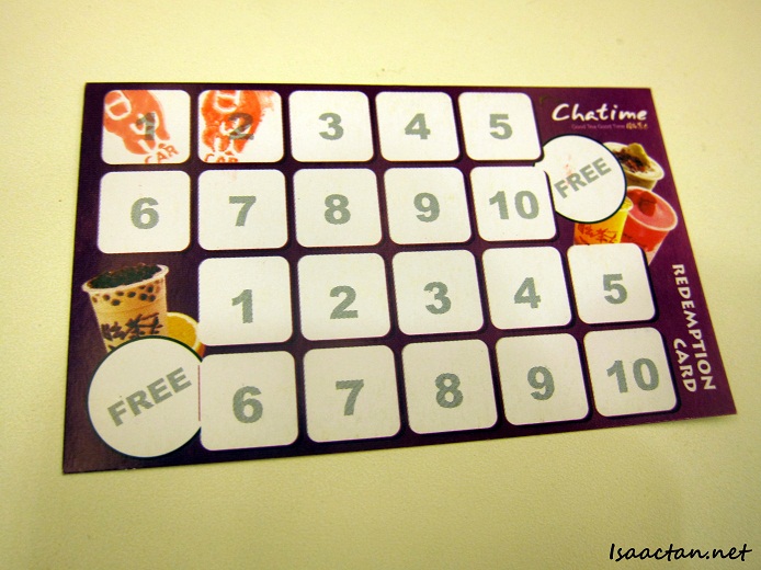 Isaactan.net: Chatime Sunway Carnival Mall