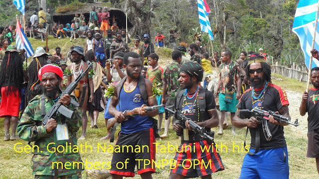 West Papuan Human Rights Defenders News: Gen.Goliath Tabuni statements ...