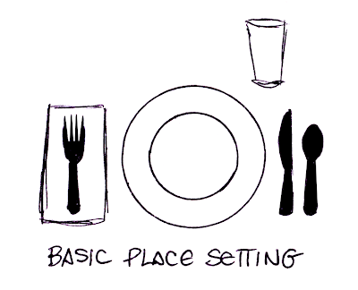 Remedial Adulthood: How to set a table