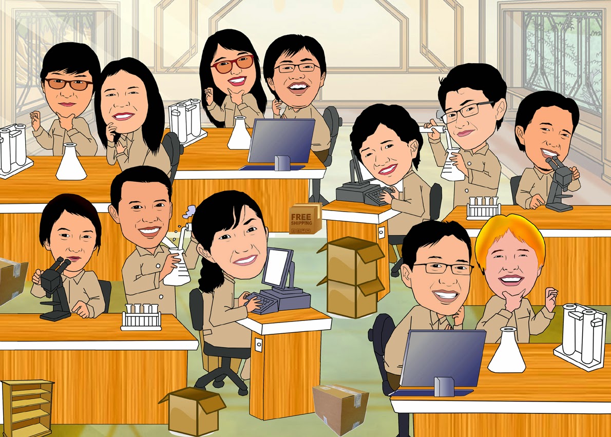 PESAN KARIKATUR MURAH: Asyiknya Rame-rame