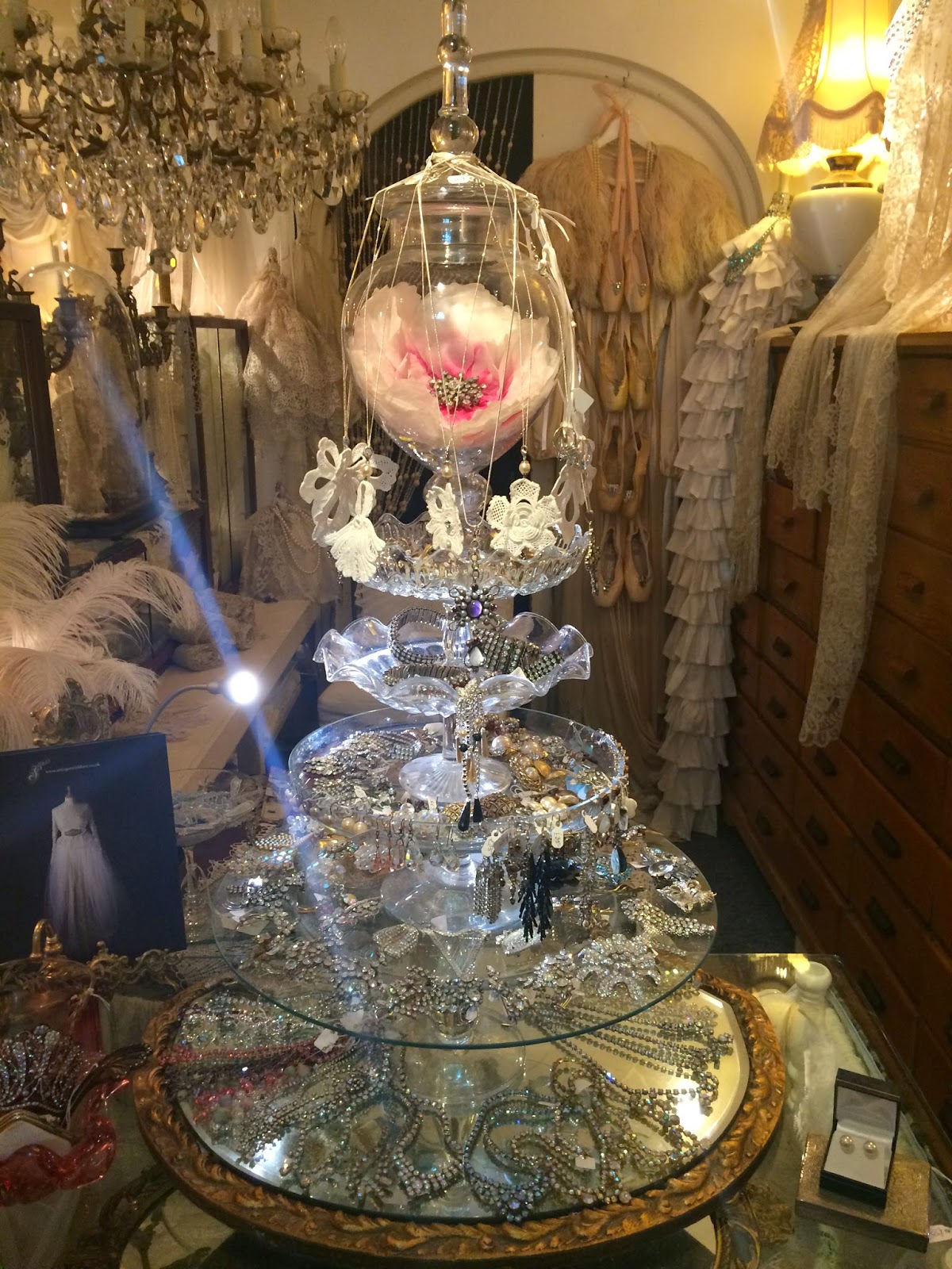 Rosemary Cathcart Antique Lace and Vintage Fashion: Sheelin Lace Shop