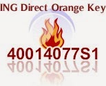 ING Direct Orange Key: 40014077S1